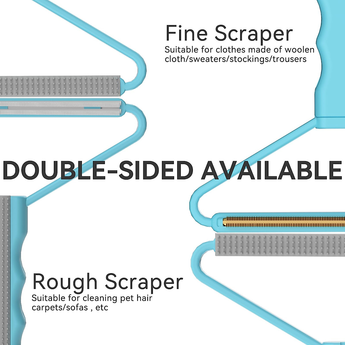 Pet Hair Removal Tool,Pet Hair Remover,Dog Cat Hair Remover,Carpet Rake,Portable Carpet Scraper,Clothes Fuzz Rollers Hairball Shaver Brush for Carpets,Car Mat,Couch,Pet Bed,Furniture & Rug(1Pcs)