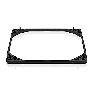 Noctua NA-IS1-14 chromax.Black Sx2, Inlet Side Spacers for 140mm Fans (Black)