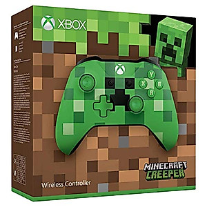Xbox Wireless Controller/ PC Computer - Minecraft Creeper Green Special Limited Edition