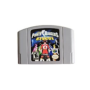 Power Rangers Lightspeed Rescue - Nintendo 64 (Renewed)