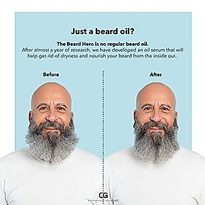 Copenhagen Grooming Beard Hero - Beard Oil for Men - Hydrating and Nourishing Beard Growth Oil and Beard Serum