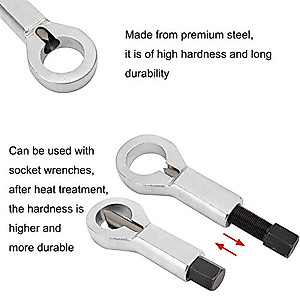 4 Sizes Heavy Duty Nut Splitter Broken Damaged Screw Nut Removal Splitting Tools