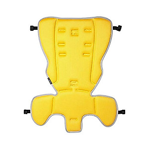 Topeak Babyseat II with Non Disc Rack , Yellow Padding, 15.4 x 32.5 x 19.8 Inch