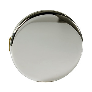 Westbrass D326HBJ-05 25" Bath Waste Assembly with Ball Joint, Tip-Toe Drain and Illusionary Overflow Faceplate, Polished Nickel