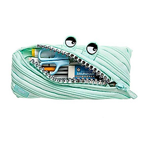 ZIPIT Grillz Pencil Case, Mint