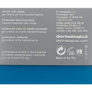 Dermalogica Sound Sleep Cocoon (1.7 Fl Oz) Face Moisturizer Gel with Essential Oils - Promotes Restful Sleep for Radiant, Healthier-Looking Skin