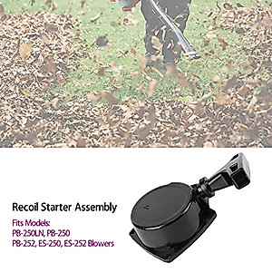 Rinlius Pull Start Recoil Starter Assembly A051000961 for Echo PB-250LN, PB-250, PB-252, ES-250, ES-252 Blowers Replaces OEM A051000960