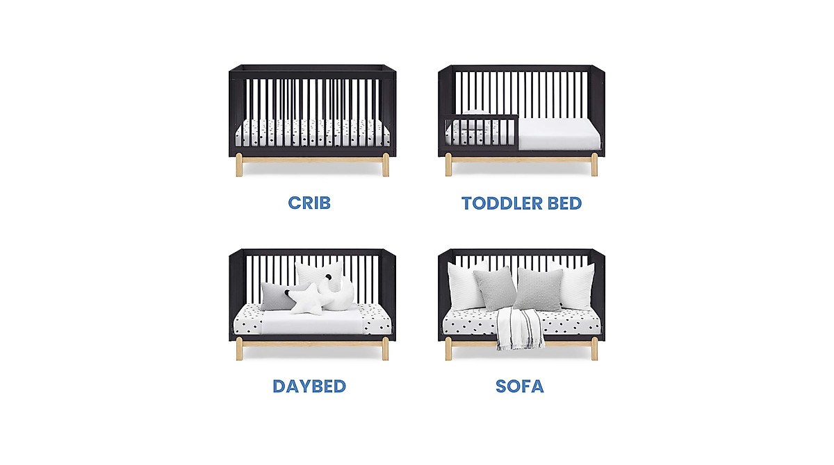 Delta Children Poppy 4-in-1 Crib – Safe and Stylish