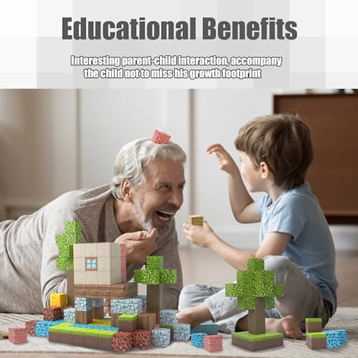 154pcs,Magnetic Building Blocks,Gifts for 3+ Children, Fidget Cubes Construction Toys,STEM Montessori Sensory Toys for Toddlers Gifts for 3+ Years Old Girls Boys