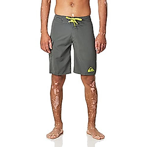 Quiksilver Men's Everyday 21 Board Short Swim Trunk Bathing Suit, Dark Shadow, 36