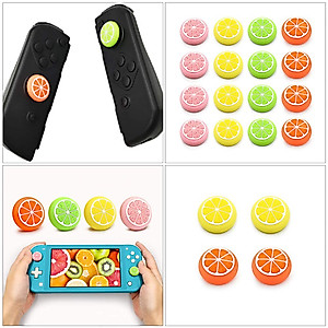 8pcs Handle Button Cap Joystick Grip Button Cover Joystick Caps for Joystick Cover Joystick Grip Button Cap Thumb Stick Cap Joystick Thumb Grip Joystick Protective Caps