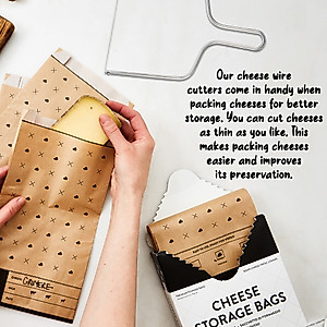 Formaticum Replacement Cheese Slicer Wire - Replacement Wire for Cheese Cutter - Cheese Cutter Wire Replacement - Cheese Slicer Wire Replacement - Cheese Wire Cutter - Wire Cheese Slicer - 5 Inches