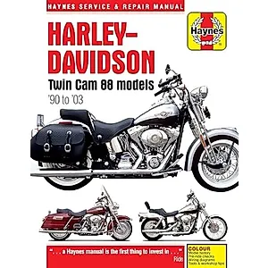 Harley-Davidson Twin Cam 88, 96 & 103 Models (99 - 10) Haynes Manual (Paperback)