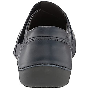 Propét Women's Calliope Loafer Flat, Navy, 12 X-Wide