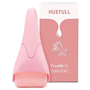 huefull Face Ice Roller Massage, Ice Roller for Face & Eye Puffiness Relief, Shrink Pores, and Tighten Skin, Skin Care Tool