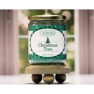 Christmas Tree Scented Blended Soy Candle (12 oz) by Just Makes Scents