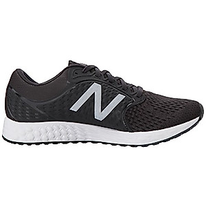 New Balance Women's Fresh Foam Zante V4 Running Shoe, Black/Phantom/Silver Metallic, 9 M US