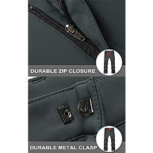 MAGCOMSEN Winter Pants Men Snow Pants for Men Snowboard Pants Men Ski Pants Waterproof Pants Work Pants For Men