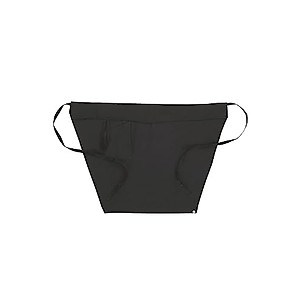 Chef Works Unisex Tapered Chef Apron, Black, One Size