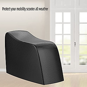 Mobility Scooter Cover,Scooter Storage Cover,Mobility Scooter Covers Waterproof,Electric Scooter Cover,Cover for Mobility Scooter Accessories Protector from Waterproof Sunproof dustproof