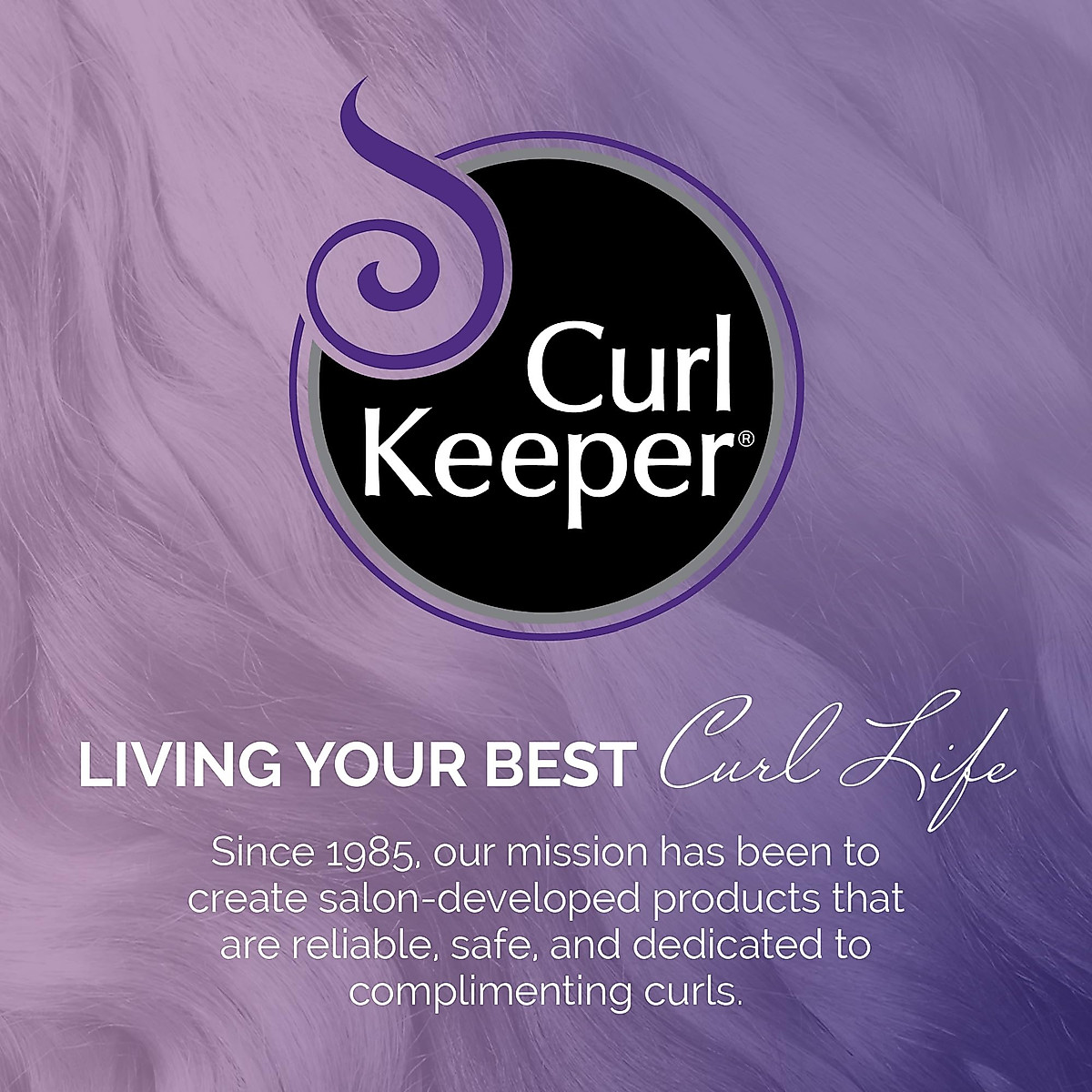 Original Curl Keeper Anti-Frizz Curl Defining Hair Styler (8 Oz) - Lightweight Curl Definer Liquid Gel for All Weather Conditions - Wavy & Curly Hair Products for Women (Cream Alternative)