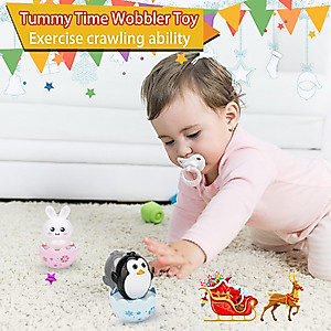 Lukax Easter Egg Toys - Bunny Chick Easter Basket Stuffer, Plastic Easter Toys with Rattles, Easter Egg Basket Toys Gift for Toddler Boy Girl