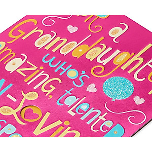 American Greetings Birthday Card for Granddaughter (Shining Star)