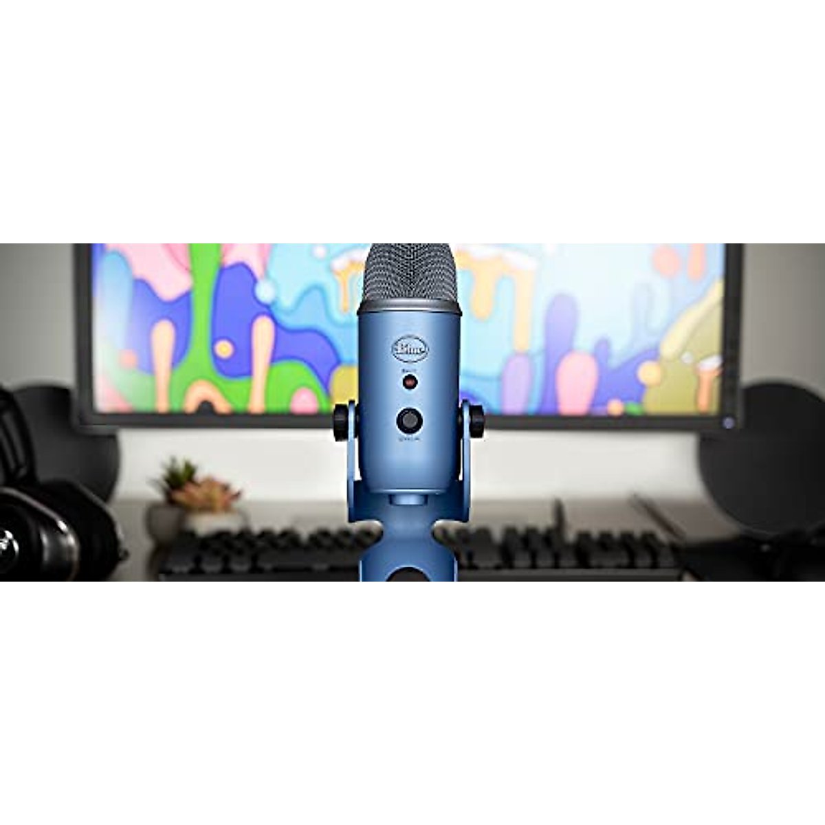 Blue Yeti USB Microphone for PC & Mac, Gaming, Podcast and Streaming Microphone, 10 Year Anniversary Edition with Custom Finish & Multiple Pickup Patterns