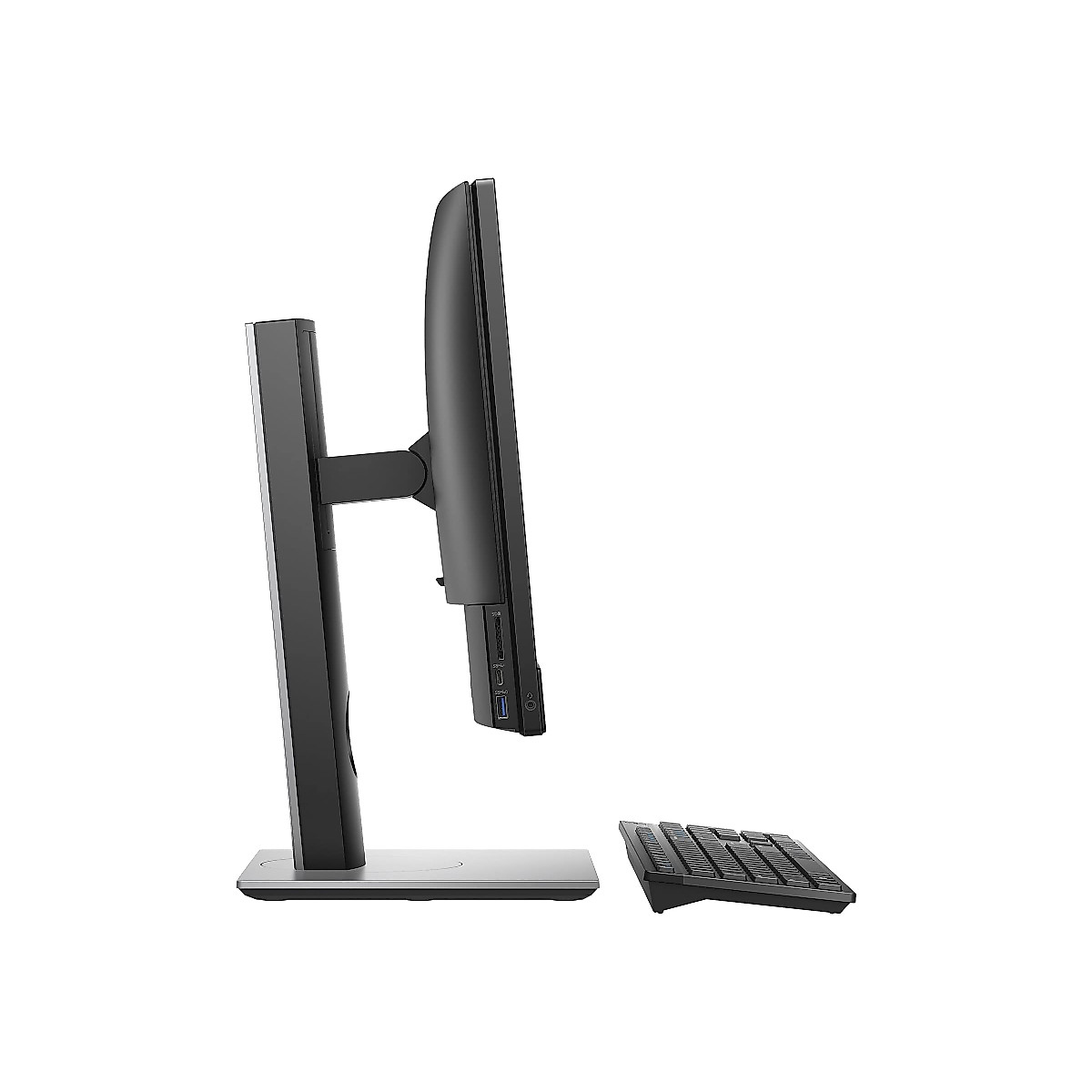 Dell OptiPlex 3280 AIO, CORE I5-10500T, 8GB (1DIMMS), 256GB SS, Intel HD NA, NT, 1920x1080, WLS, W10, Fixed, AIO