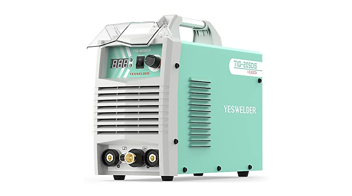 YESWELDER TIG Welder 205Amp - Powerful 2 in 1 Machine