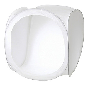 Square Perfect 60 Inch Light Tent Photo Cube Softbox with 4 Colored Backgrounds