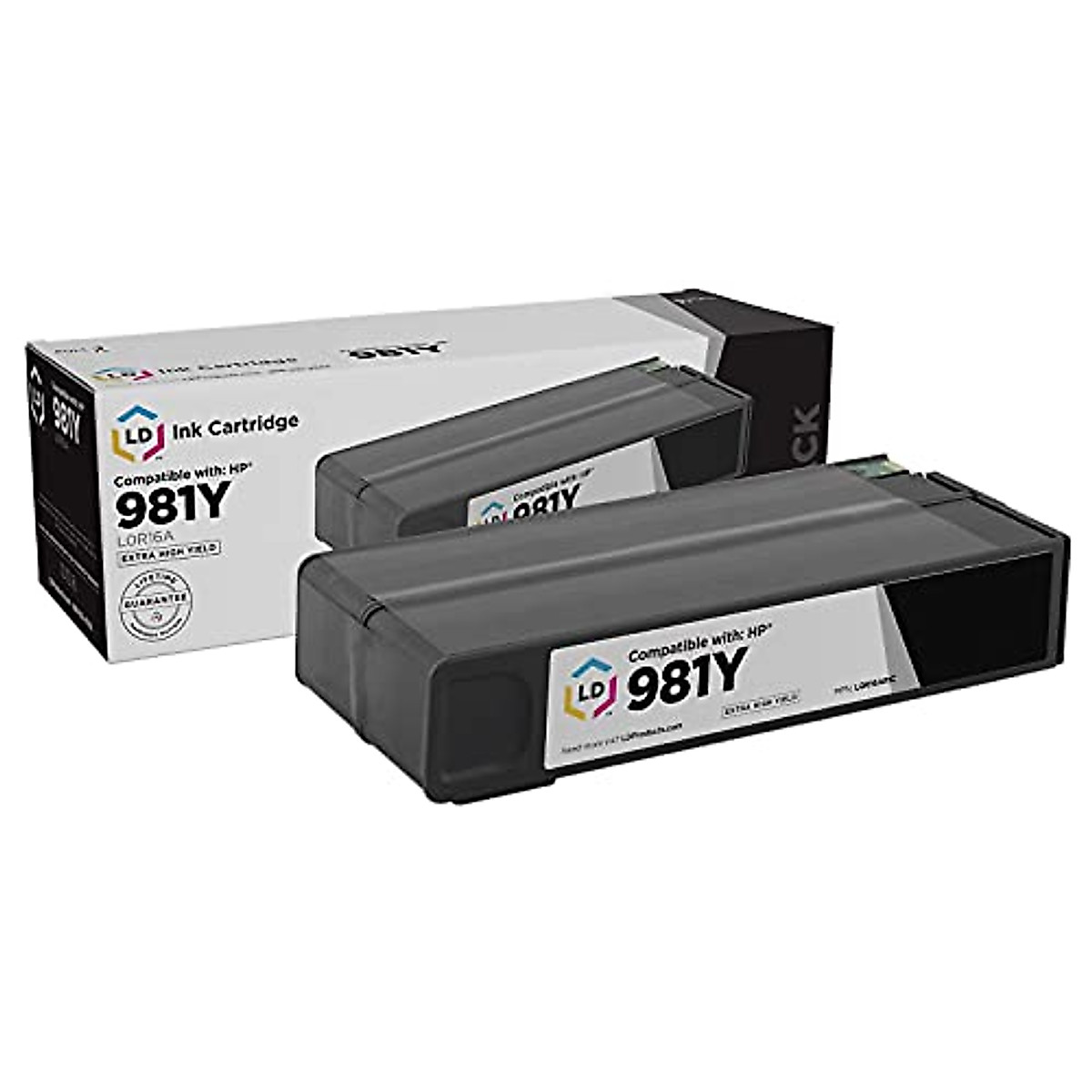 LD Remanufactured Ink Cartridge Replacement for HP 981Y L0R16A Extra High Yield (Black)