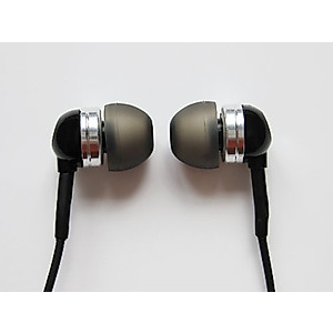 8 Medium (M) Ergonomical Comfort Replacement Set Earbuds Eartips Compatible with Sennheiser IE Series, CX Series, CXC Series, CXL Series, OCX Series, and MM Series In Ear Earphone Headsets