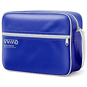 VViViD Blue Weatherproof Faux Leather Finish Marine Vinyl Fabric (10ft x 54")