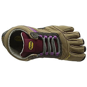 Vibram Five Fingers Women's Trek Ascent Insulated Trail Hiking Shoe (39 EU/8-8.5, Khaki/Grape)