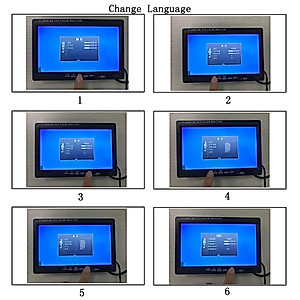 Yasoca 7 Inch Monitor HDMI - 1024x600 HD TFT LCD Screen Display AV VGA Input Built in Speaker for Raspberry Pi 3 Model B+ 3B CCTV Computer PC DVR Car