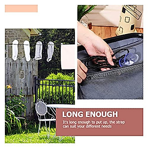 LIFKOME Portable Clothes Line 2pcs Retractable Clothesline with Suction Cup Hooks Windproof Travel Clothesline Laundry Clothes Line Outdoors Clothesline Retractable Clothes Line