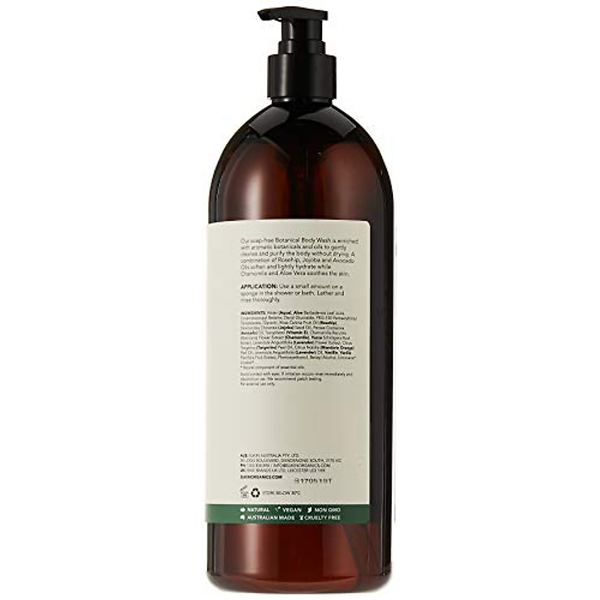 Sukin - Botanical Body Wash Original Scent - 33.8 fl. oz.