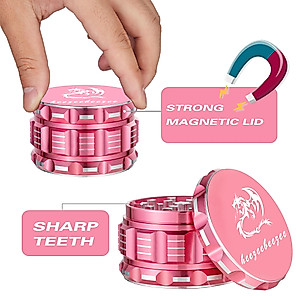 Large Spice Grinder 3 inch (Pink)