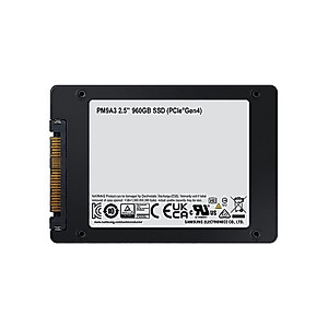 Samsung PM9A3 960 GB Solid State Drive - 2.5 Internal - U.2 [PCI Express NVMe 4.0 x4]