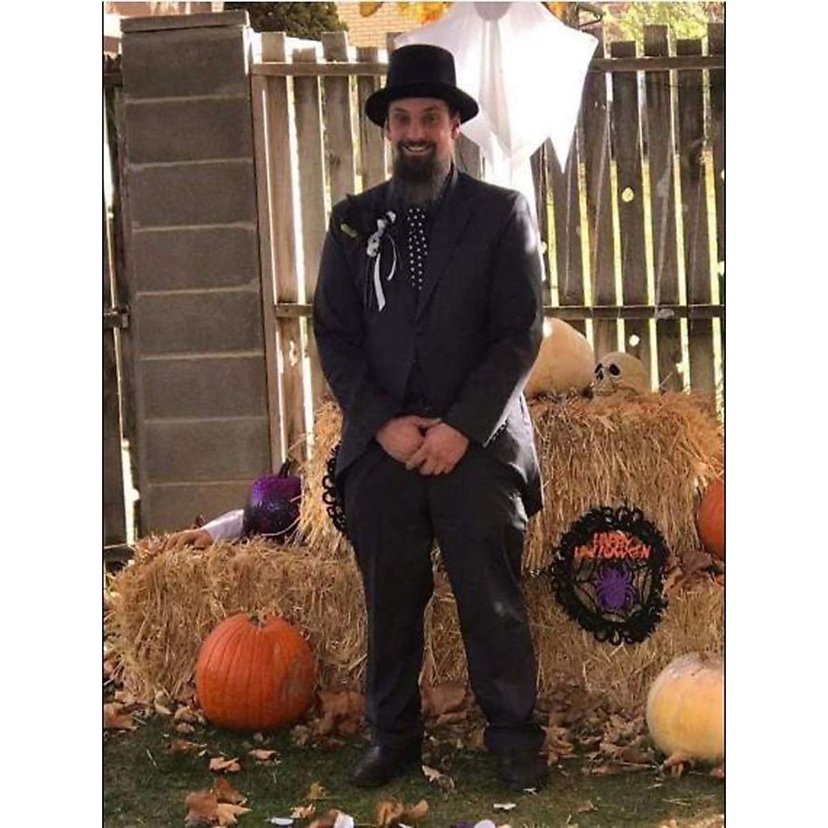 LYXP Men's Handsome 3 Pieces Tailcoat Suit Set Business Suit for Men Wedding Prom Special Occasion Tux Navy blue-3XL