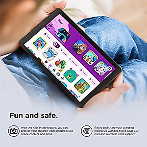 Lenovo Tab M8 Tablet, 8'' HD IPS Display, Android 11, Quad-Core Processor, 3GB Ram, 32GB Storage, Long Battery Life, SD Card Slot, Grey + Accessories, Gray