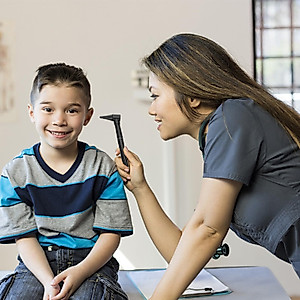 Baluue 1 Set LED Diagnostic Otoscope Ear Care Checker Ear Inspection Scope Medical Instrument Otoscope for Kids Adults Doctor Eldery Pet Screening