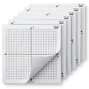 Mr. Pen- Graph Paper Sticky Notes, 6 Pads, 3x3 Inch, Graph Sticky Notes, Math Graph Paper, Graphing Sticky Notes, Grid Sticky Notes, Grid Notepad, Mini Graph Paper