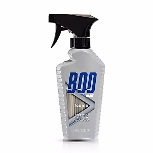 BOD Man Fragrance Body Spray, Iconic, 8 fl oz