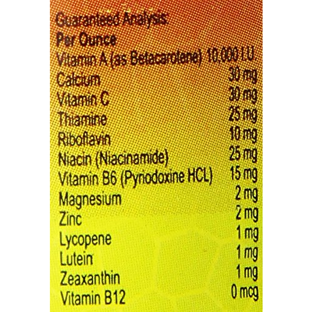 Nature Zone SNZ59251 Turtle Eye Vitamin Supplement, 2-Ounce