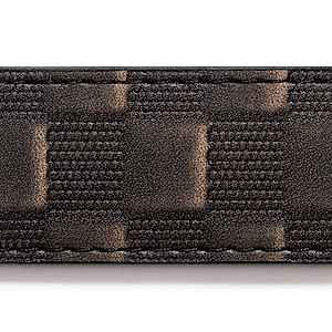 SlideBelts 1.25" Belt Strap (Faux Leather, Distressed Checkered, 48")