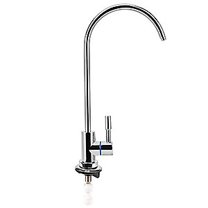 Maxmartt Drinking Water Faucet Mini Swan Neck Drinking Water Filter Tap RO Water Faucet Reverse Osmosis Purifier Filtration Drinking Water Filter Faucet