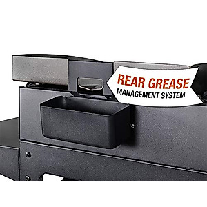 Blackstone 1819 Griddle and Charcoal Combo, Black