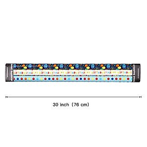 WRAPAHOLIC Birthday Wrapping Paper Roll - Happy Birthday Lettering and Polka Dots Design for Holiday, Party, Baby Shower - 3 Rolls - 30 Inch X 120 Inch Per Roll